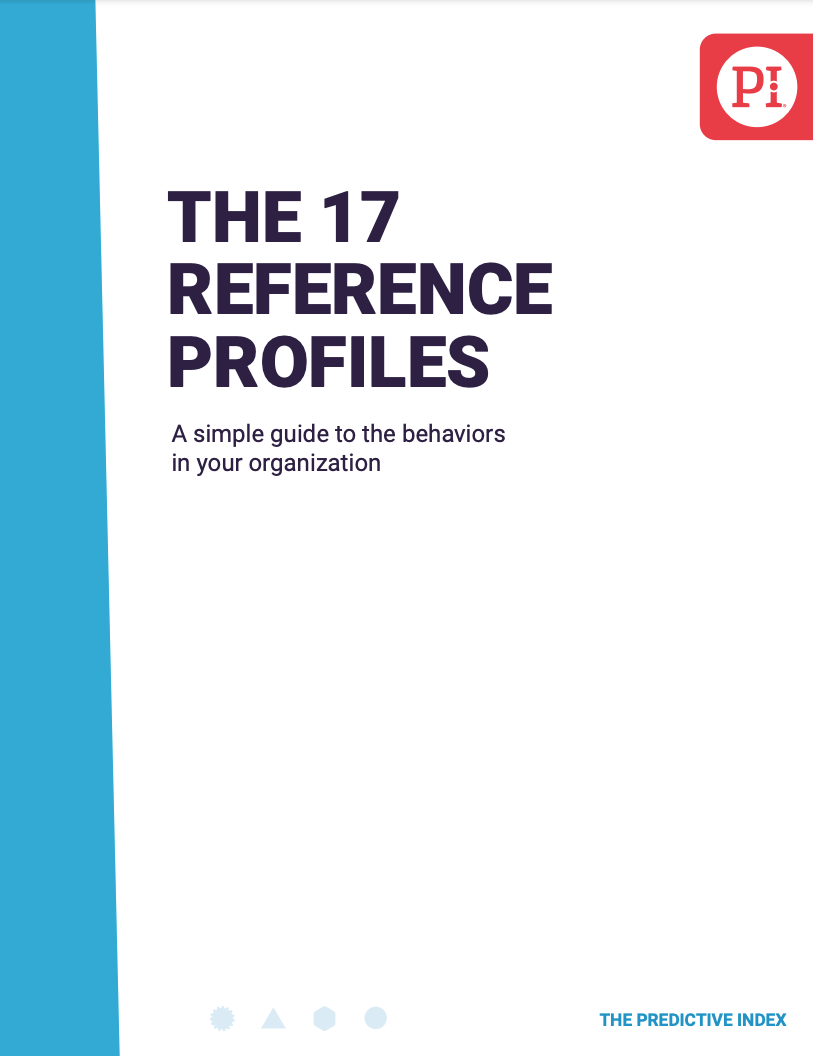 Predictive Index 17 Reference Profile Resources
