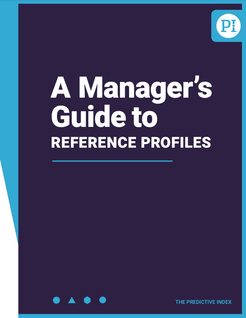 Predictive Index 17 Reference Profile Resources