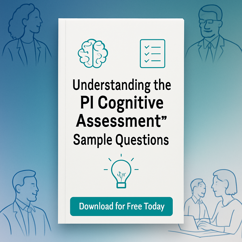 Understanding the PI Cognitive Assessment™ sample questions